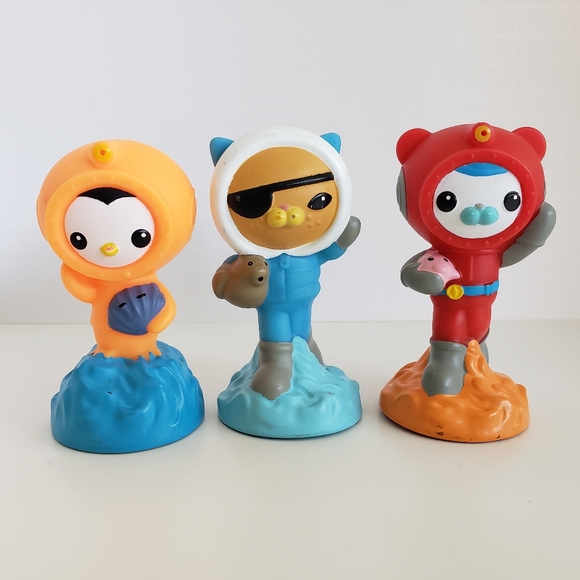 Fisher-Price | Toys | Octonauts Bath Toy Lot Captain Barnacles Peso ...